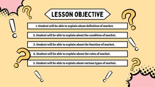 Grade 8 Chapter 3 (Market) - Definition, Roles and Types of Market | PDF