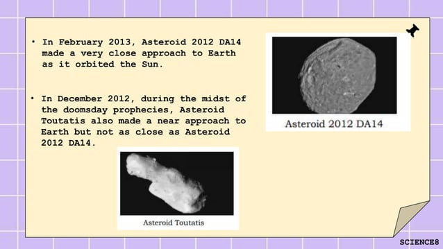 GRADE8_COMETS, METEORS, ASTEROIDS.pptx | Geology | Science