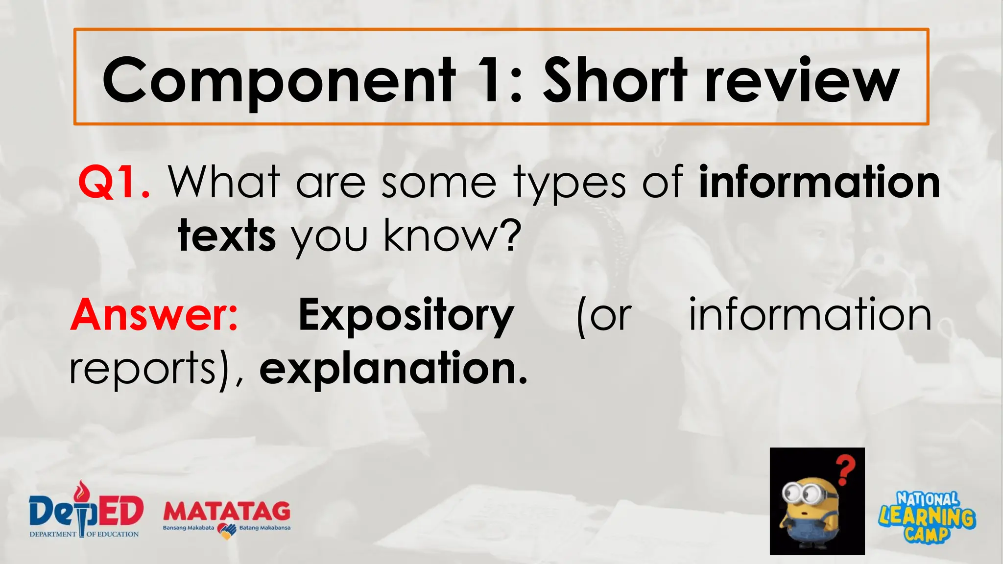 Grade 8 Consolidation - Lesson 8 (Reading Non Linear Text).pptx