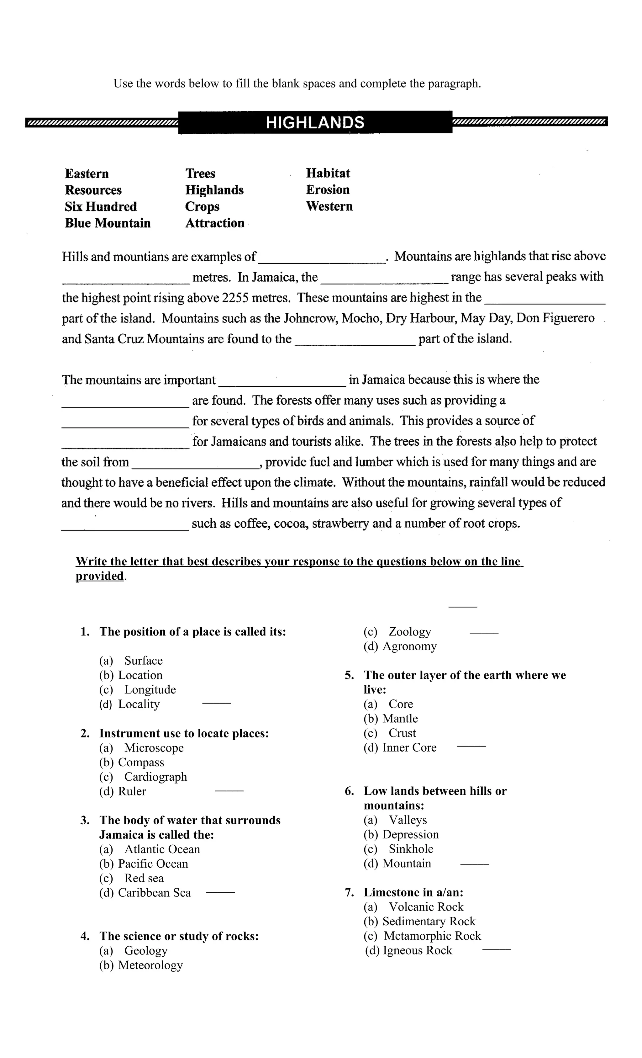 Grade 8 e test | PDF