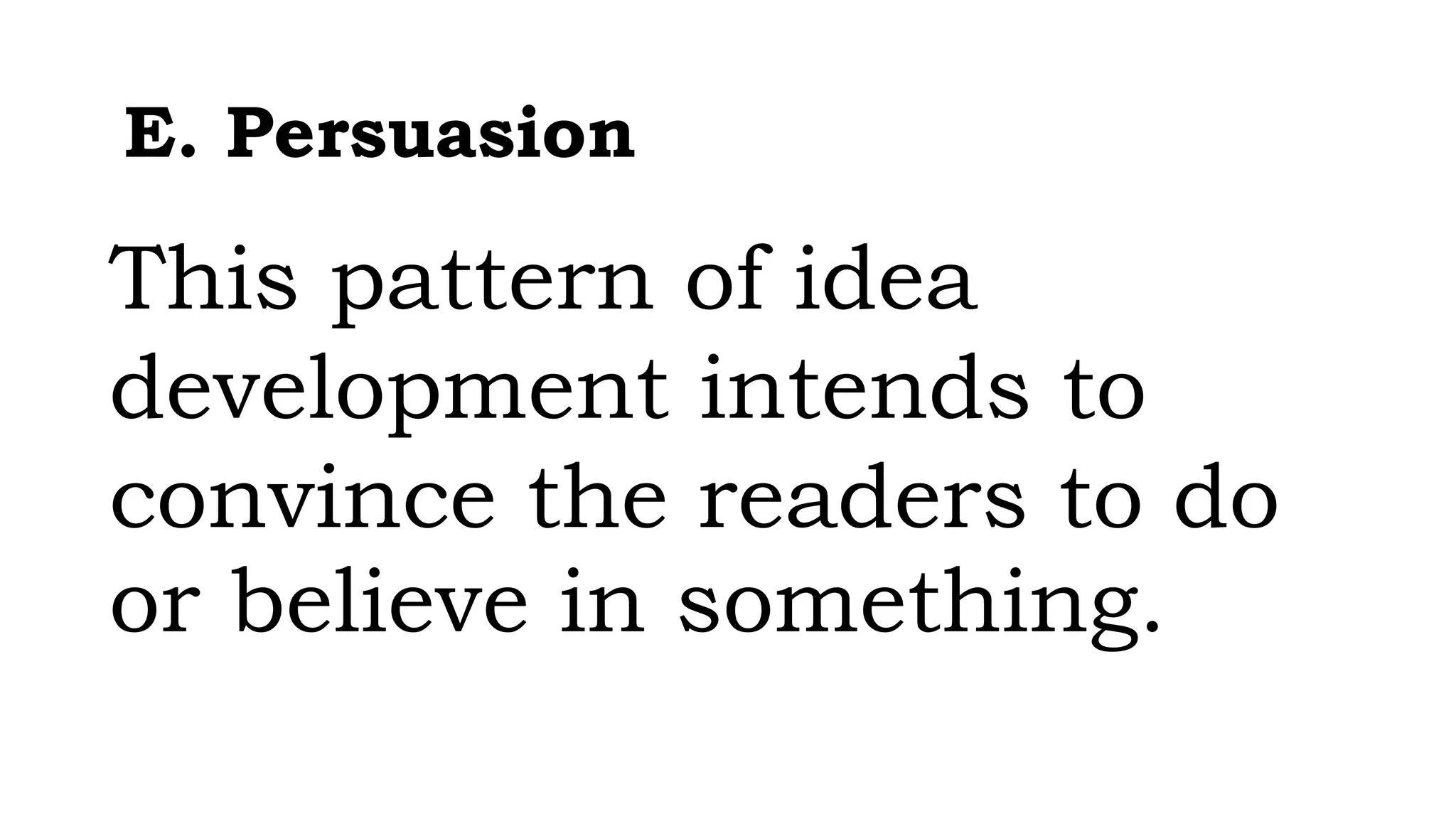 Using Appropaite Grammatical Signals or Expressions to Each Pattern Of ...