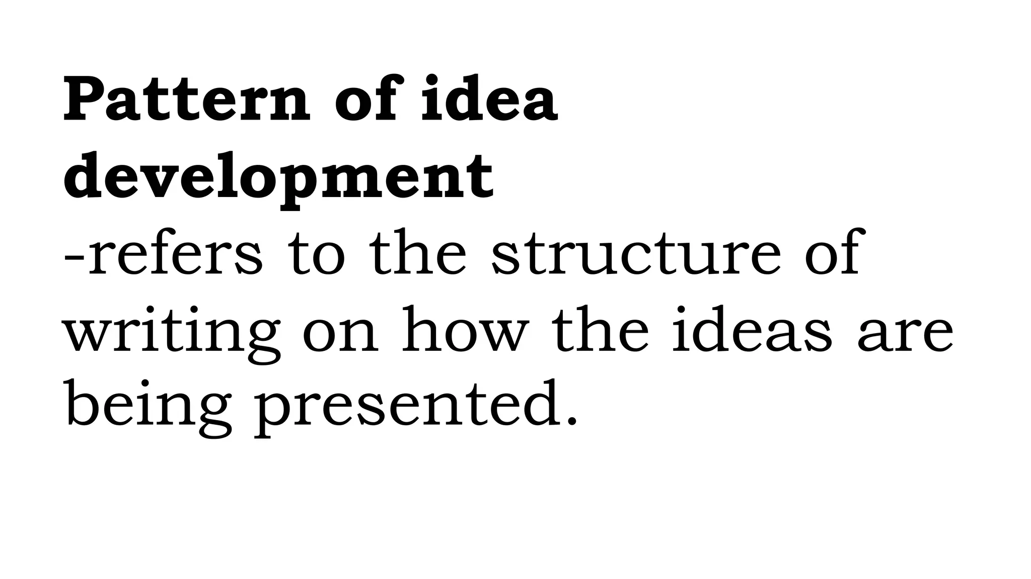 Using Appropaite Grammatical Signals or Expressions to Each Pattern Of ...