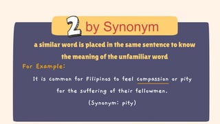 English [Grade 8] Module 1: Noting Context Clues | PDF