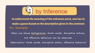 English [Grade 8] Module 1: Noting Context Clues | PDF