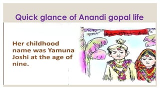 grade 8 english anandi gopal karnataka state syllabus | PPT