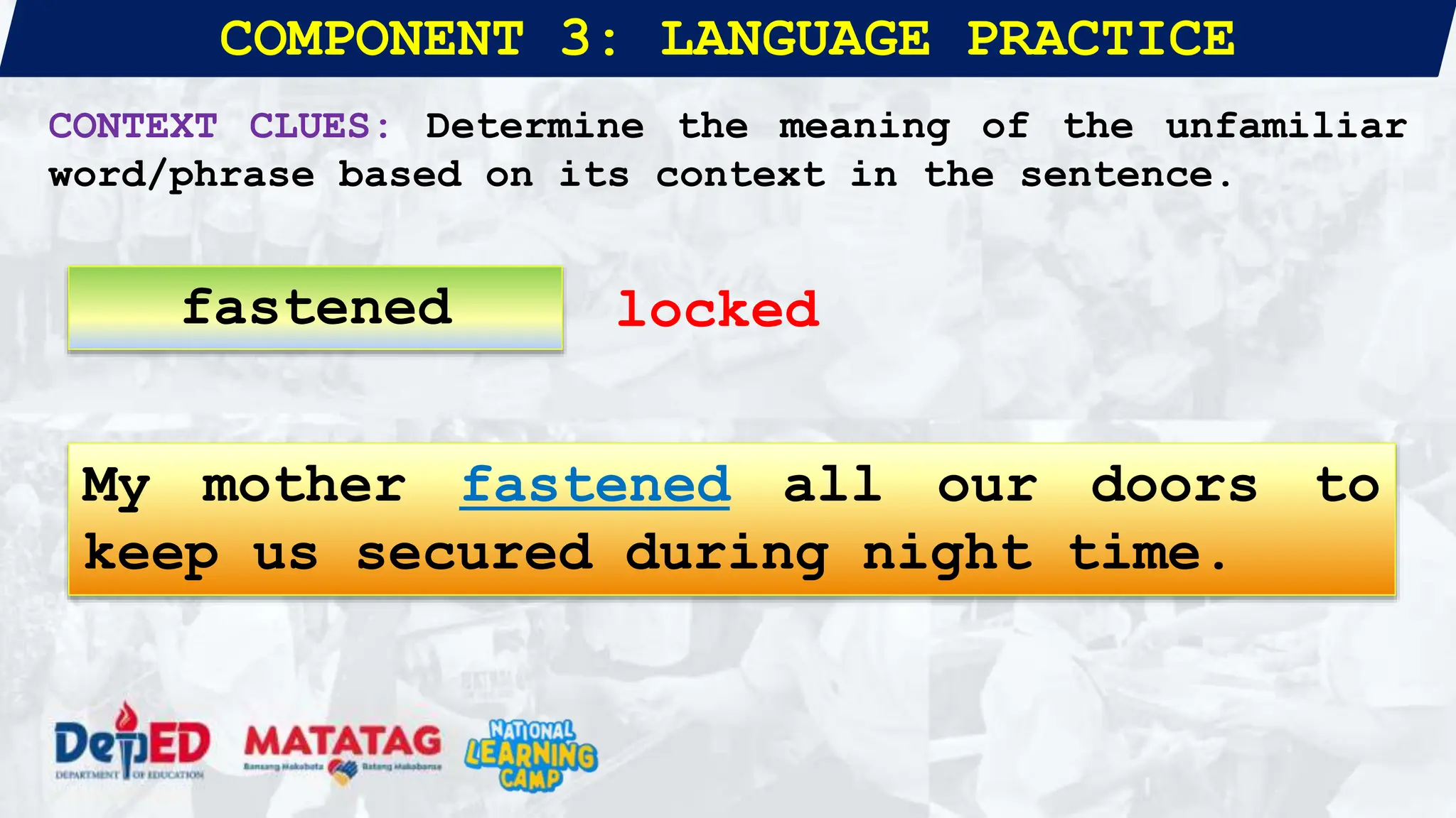 Grade 8 English Lesson 1 - Enhancement & Consolidation.pptx