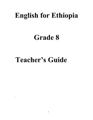 Grade 8 English TG Final (2).docxgrades 8 English new curriculum | DOCX