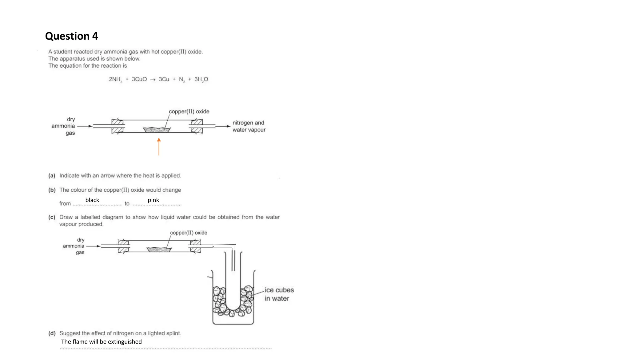 Grade 8 Igcse Practice Questions Separation And Purification Pptx
