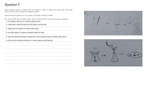 Grade 8 IGCSE Practice Questions Separation and purification.pptx