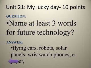 Grade 8 jeopardy module 5 | PPTX | Geography | Science