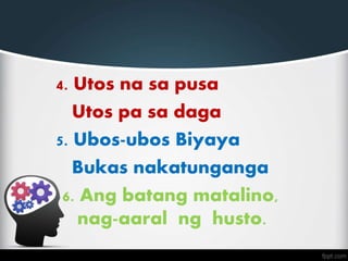 Grade 8 Karunungang Bayan.ppt