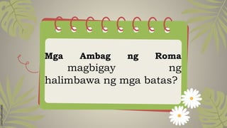 kabihasnang Romano sa Araling Panlipunan | PPTX