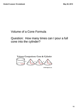 Grade 8 lesson 10 | PDF