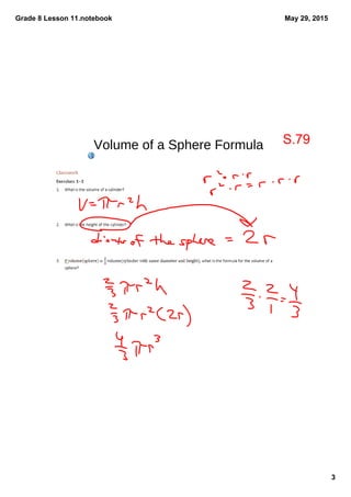 Grade 8 lesson 11 | PDF | Physics | Science