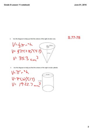 Grade 8 lesson 11 | PDF | Physics | Science