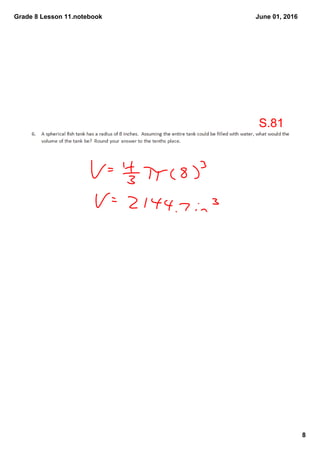 Grade 8 lesson 11 | PDF | Physics | Science