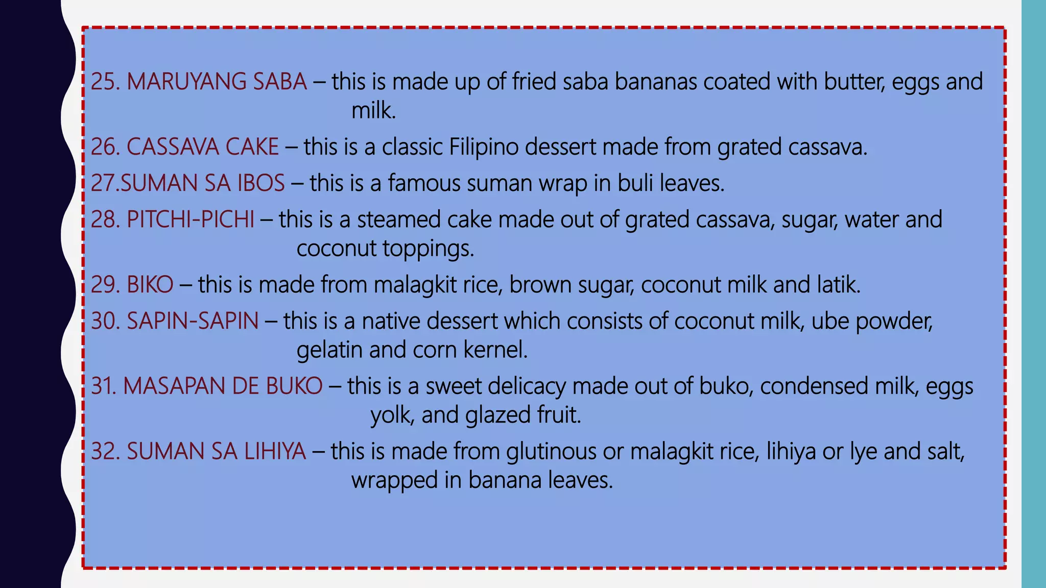 TLE 8 NATIVE DELICACIES | PPTX