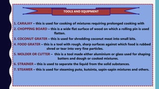 TLE 8 NATIVE DELICACIES | PPTX