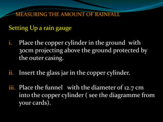 Rainfall Grade 8 Lesson | PPT