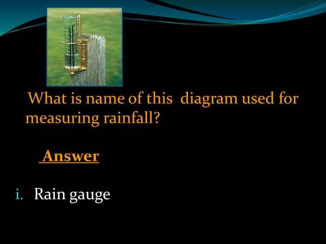 Rainfall Grade 8 Lesson | PPT