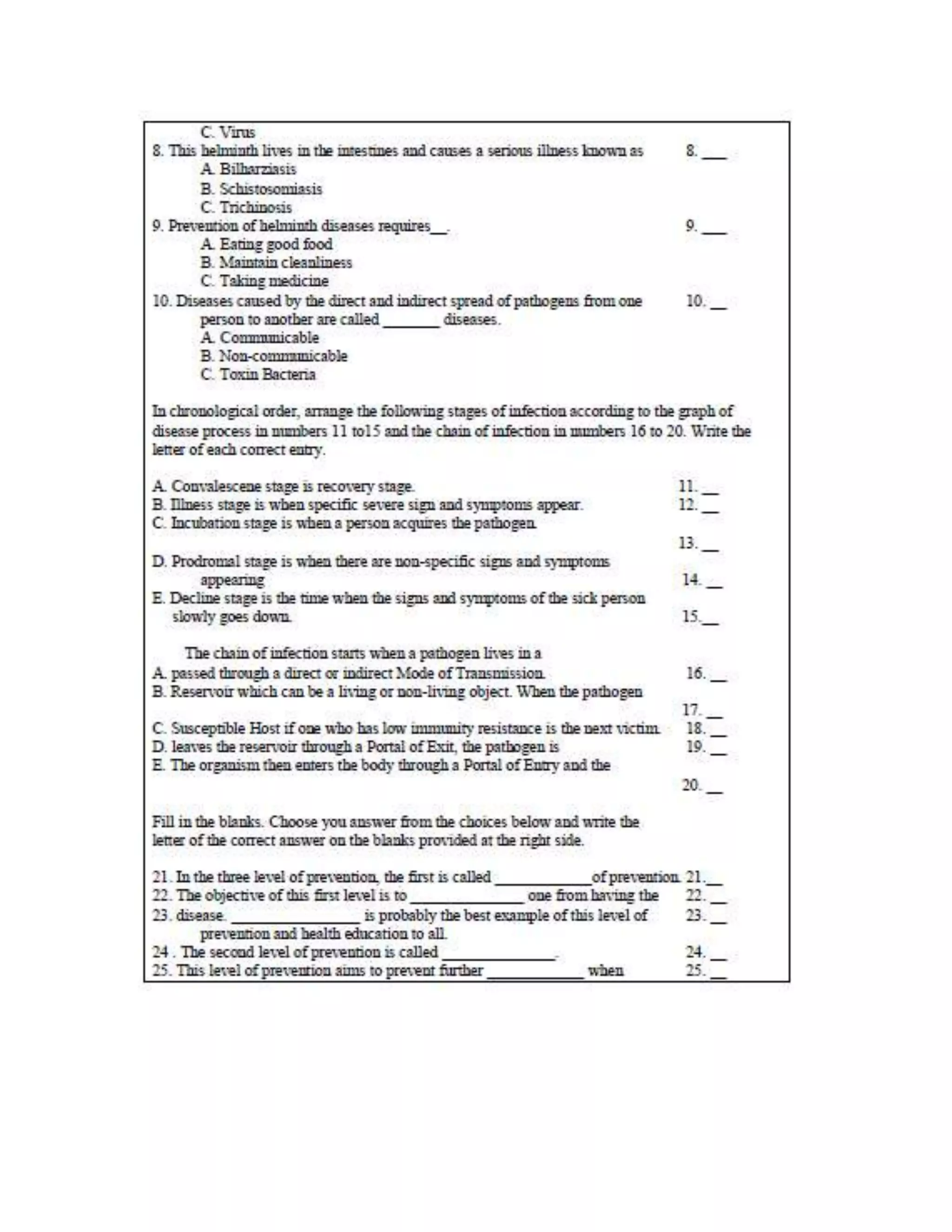 Grade 8 Module MAPEH q3 Health | DOCX