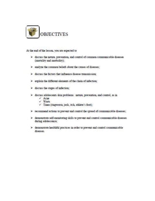 Grade 8 Module MAPEH q3 Health | DOCX
