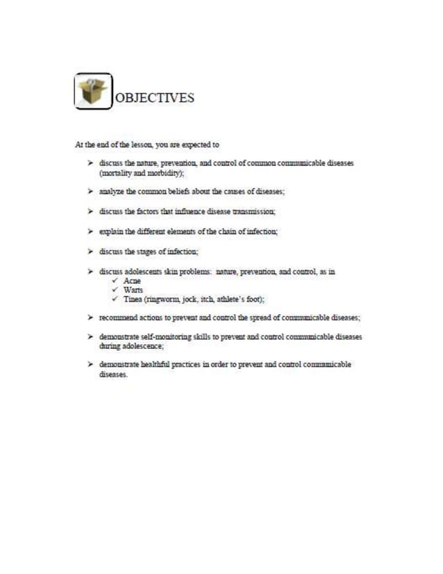 Grade 8 Module MAPEH q3 Health | DOCX