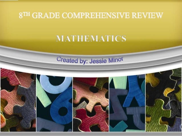Grade 8 Math review Grade 8 Math review