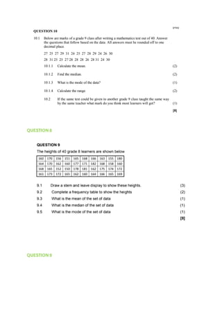 GRADE 8 MATHEMATICS DATA HANDLING QUESTIONS.pdf