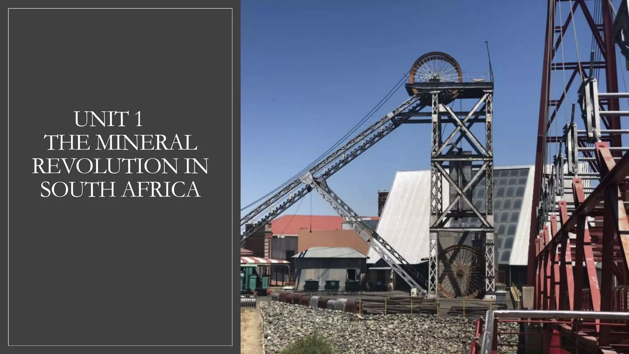 Grade 8 mineral revolution | PPTX