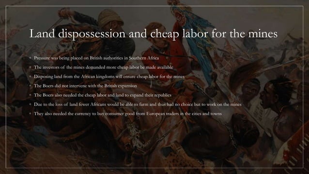 Grade 8 mineral revolution | PPTX