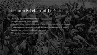 Grade 8 mineral revolution | PPTX