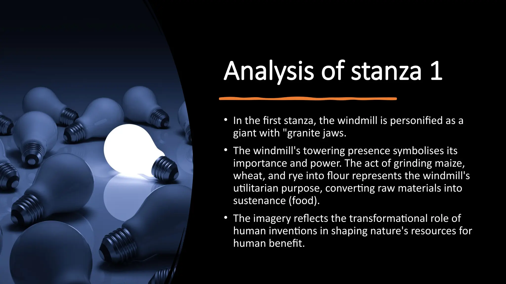Grade 8 -Poem Analysis The Windmill.pptx | Poetry | Books and Literature