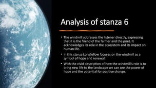 Grade 8 -Poem Analysis The Windmill.pptx | Poetry | Books and Literature