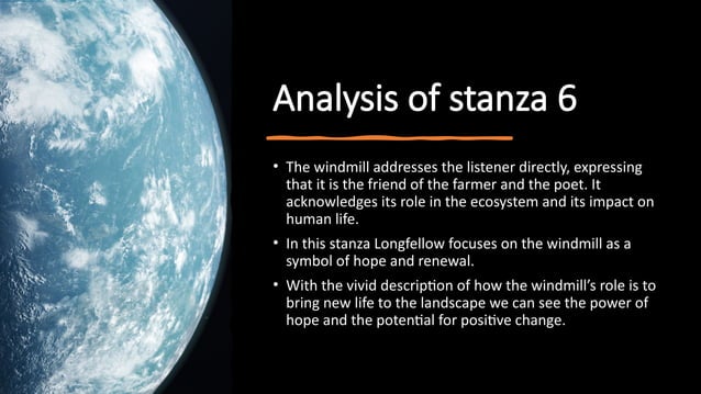 Grade 8 -Poem Analysis The Windmill.pptx | Poetry | Books and Literature