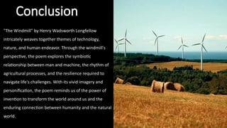 Grade 8 -Poem Analysis The Windmill.pptx | Poetry | Books and Literature