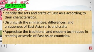 grade 8 East Asian Arts Powerpoint presentation | PPTX