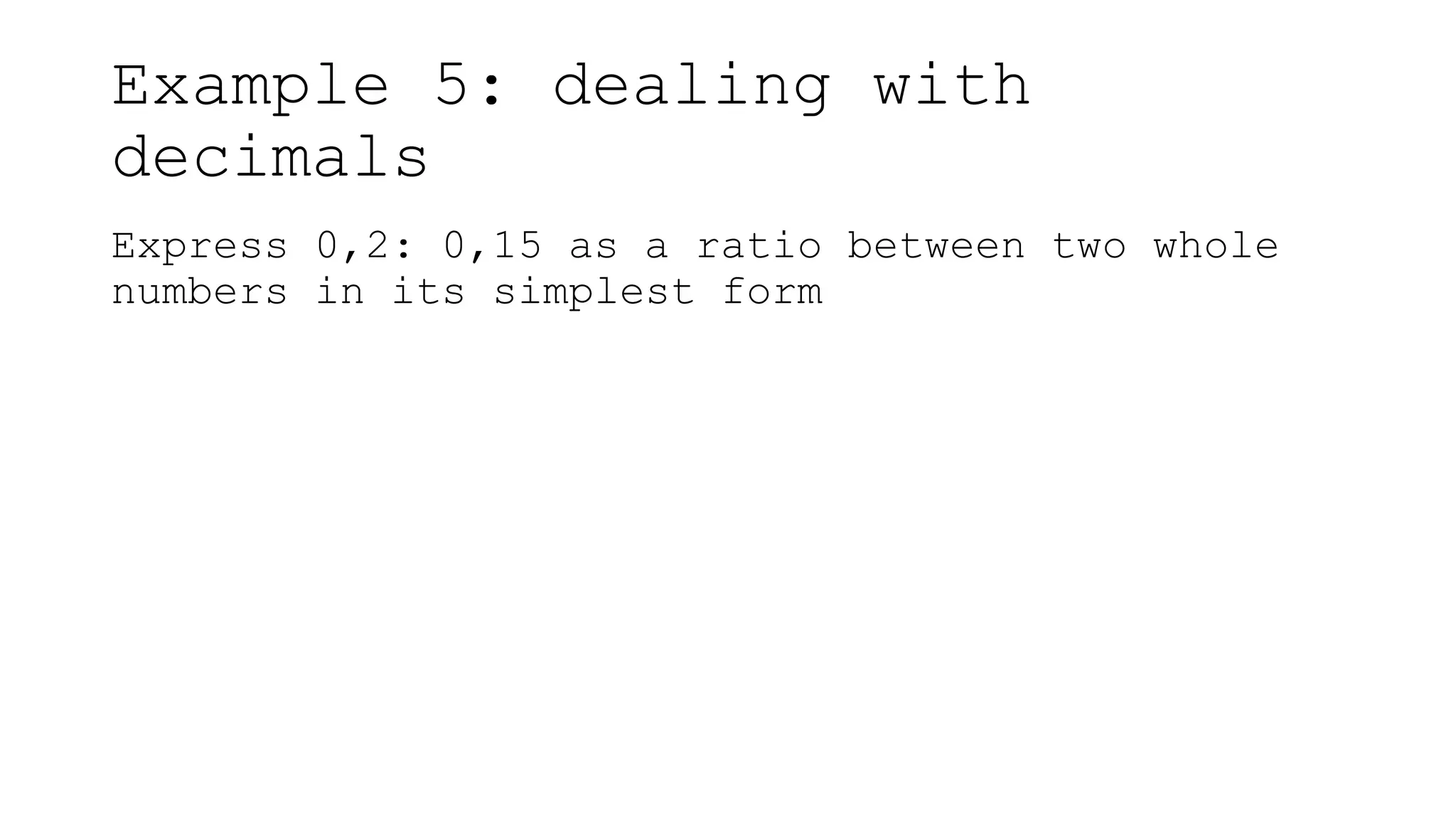 Gr 8/9 Whole Numbers: RATIOS and RATES.pptx | Business Accounting ...