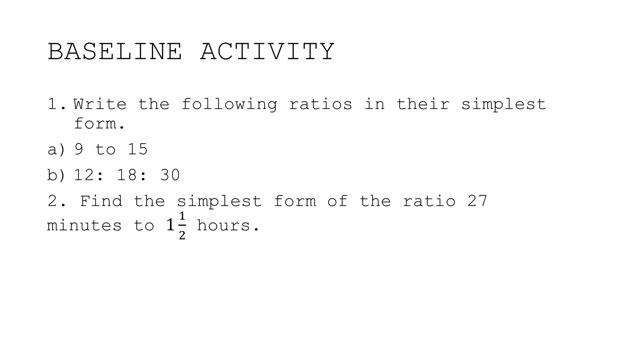 Gr 8/9 Whole Numbers: RATIOS and RATES.pptx | Business Accounting ...