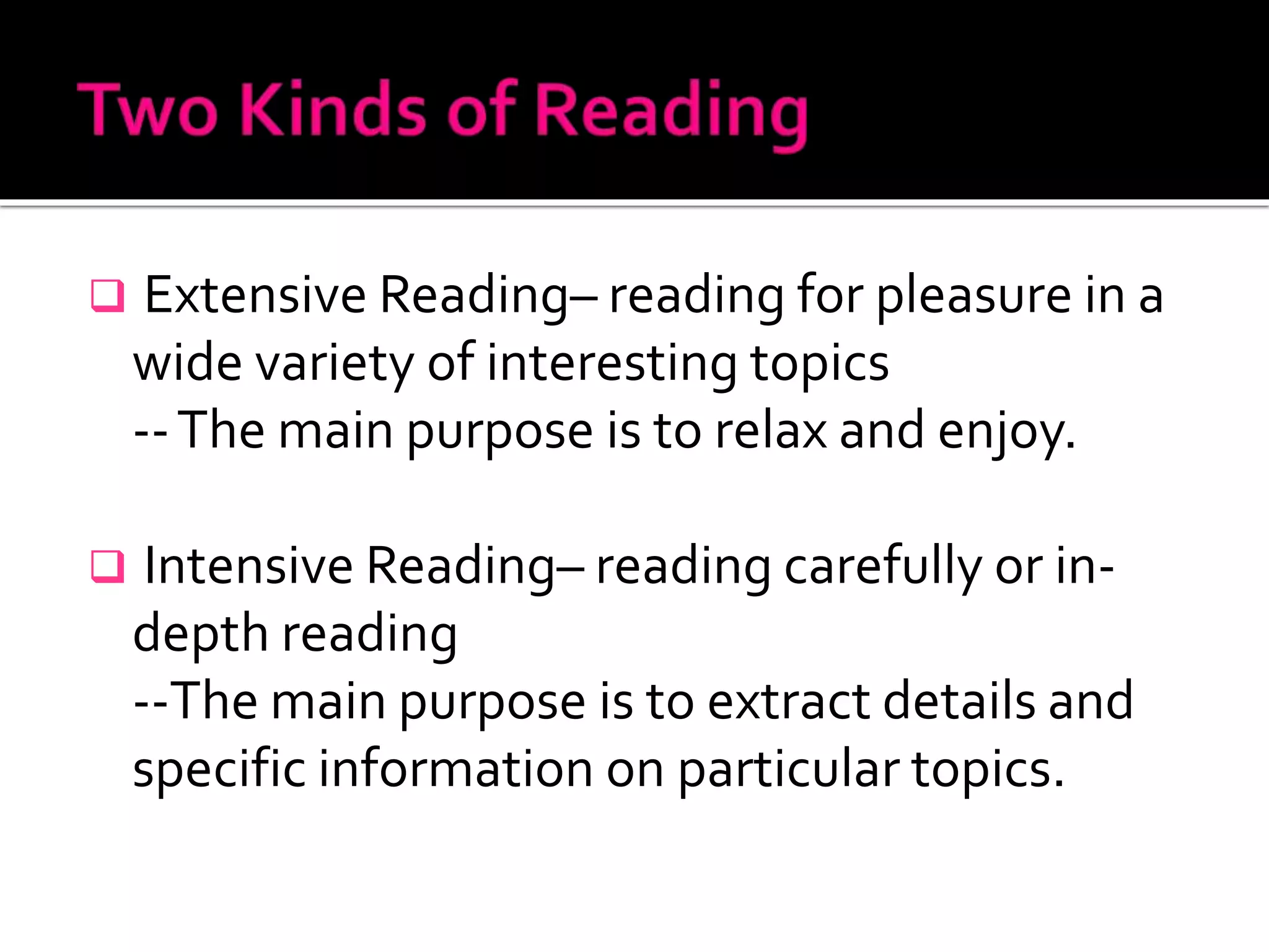 Grade 8 Reading and Reading Strategies | PPTX | Education