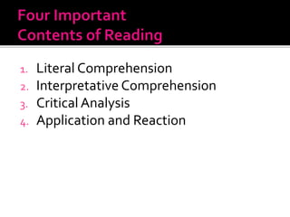 Grade 8 Reading and Reading Strategies | PPTX