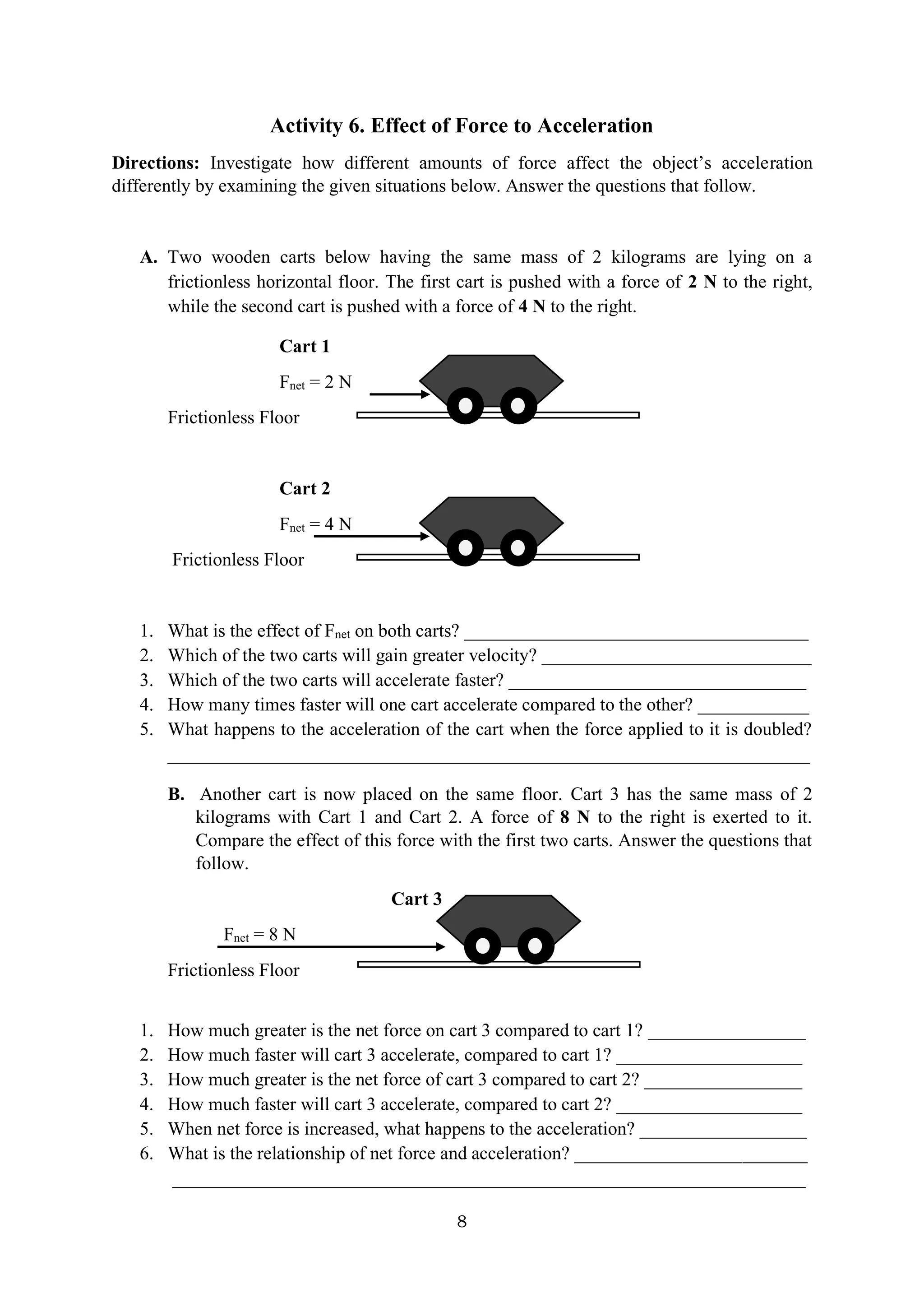 Grade 8 science las | PDF | Physics | Science