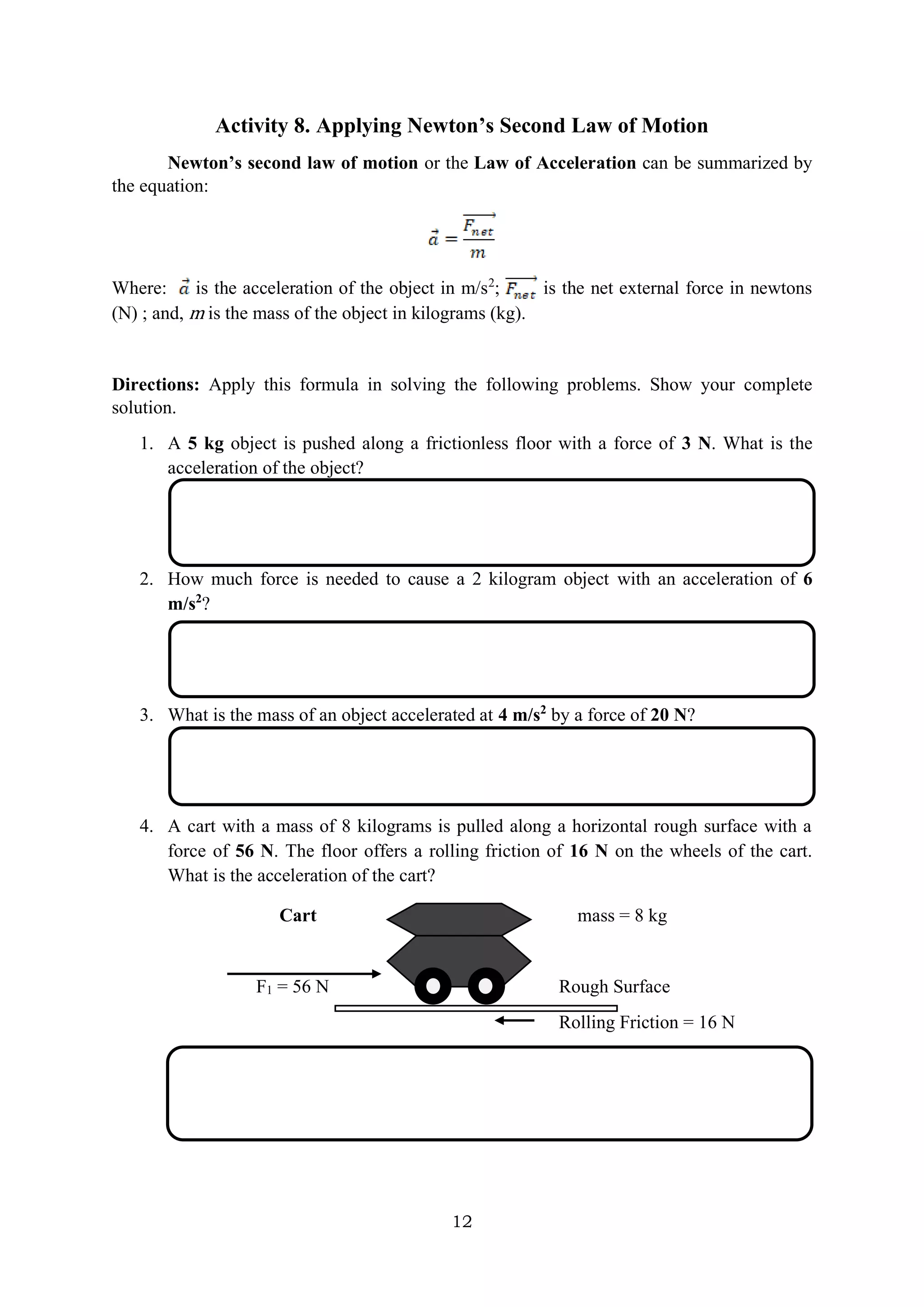 Grade 8 science las | PDF | Physics | Science