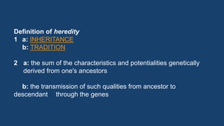 What is genetics | PPT