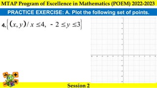 Program of Excellence in Mathematics (POEM) Grade 8 Session 2 | PPTX