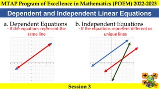 Program of Excellence in Mathematics (POEM) Grade 8 Session 3 | PPTX