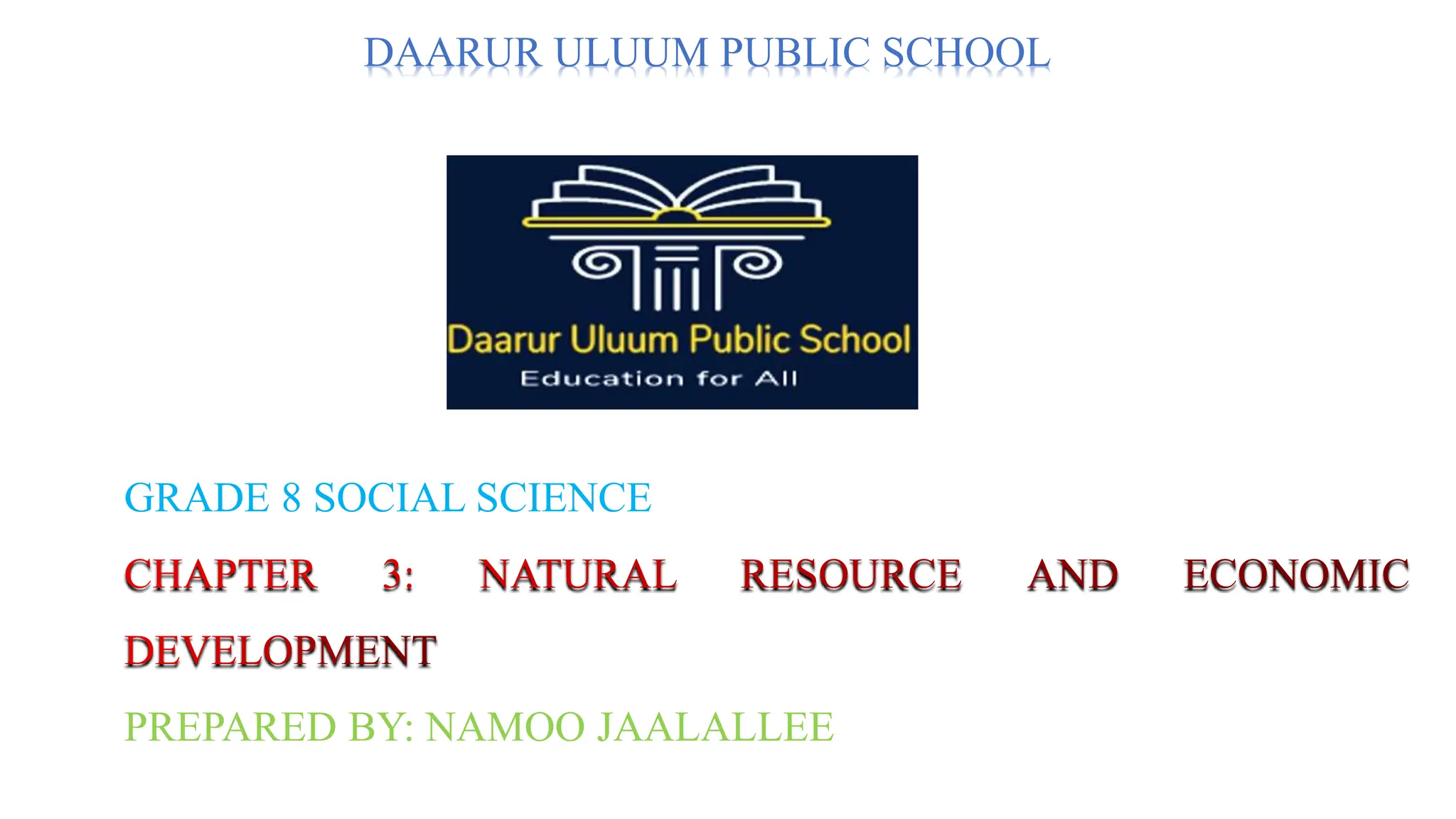 Grade 8 Social Science Unit (Chapter 3).pptx