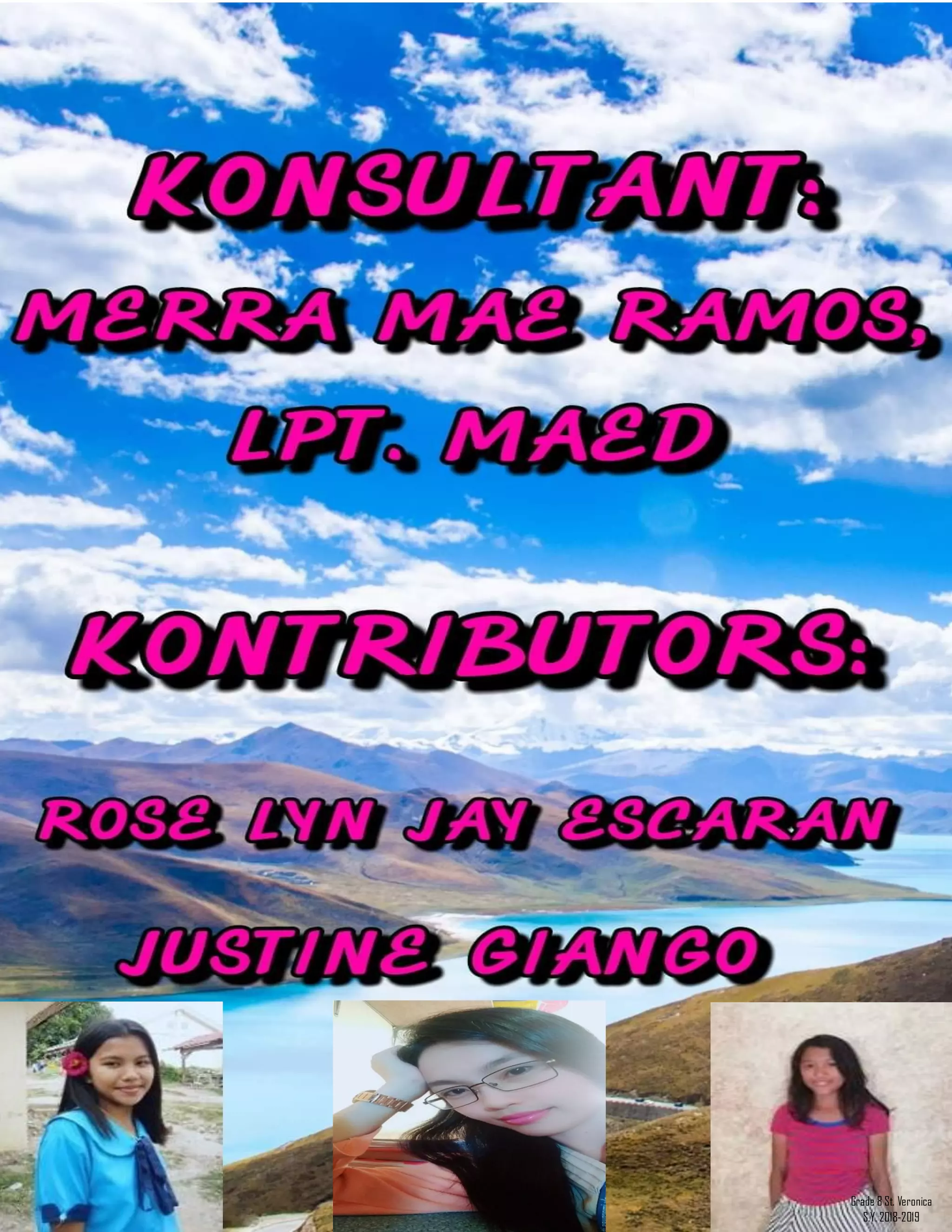 Grade 8 St. Veronica Group 2 Kyut Magasin | PDF