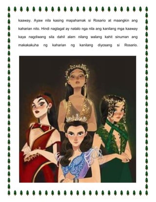 Grade 8 St. Veronica Group 2 Mga Panitikang Pinoy | PDF