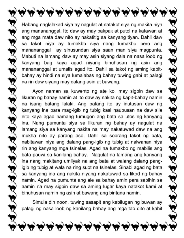 Grade 8 St. Veronica Group 2 Mga Panitikang Pinoy | PDF